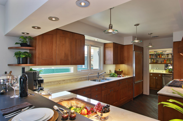 Counter Space Expanded with Back Wall Ledges - Contemporary - Kitchen ...