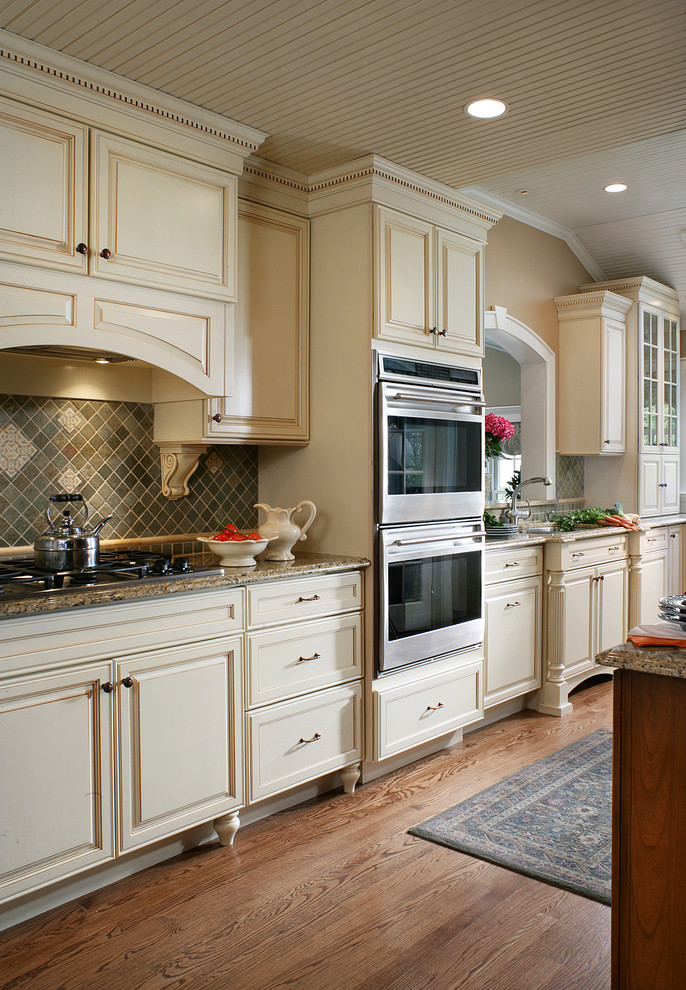 Country Cottage Galley Kitchen - Traditional - Kitchen - New York - by ...