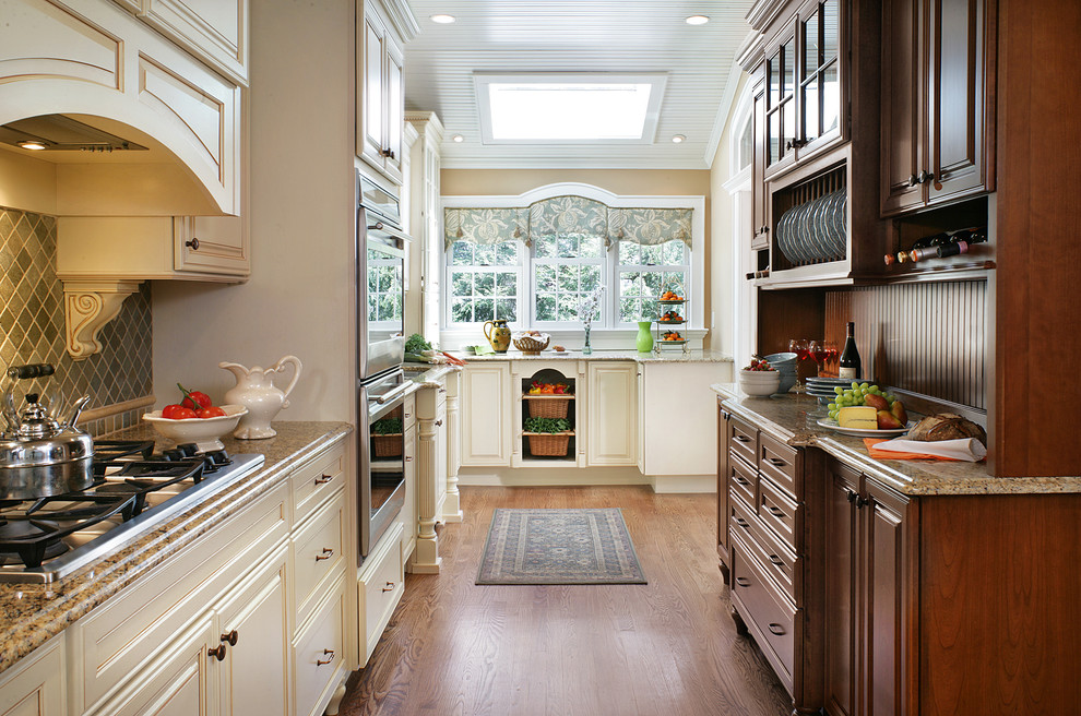 Country Cottage Galley Kitchen - Traditional - Kitchen - New York - by ...