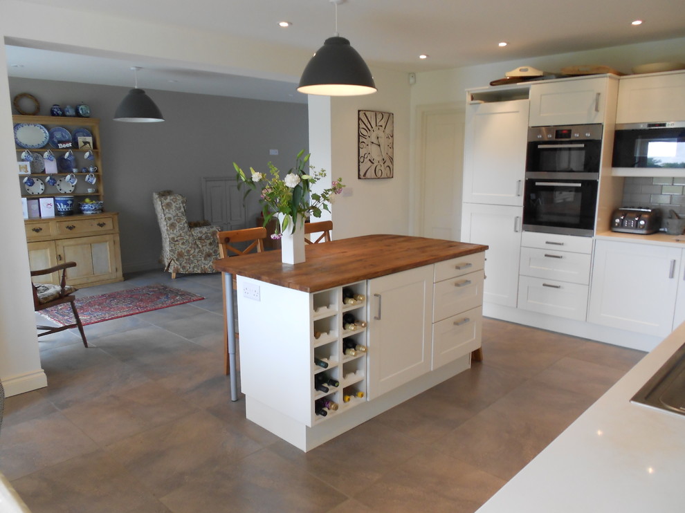 Country House, Bucks - Farmhouse - Kitchen - Hertfordshire - by Sarah ...
