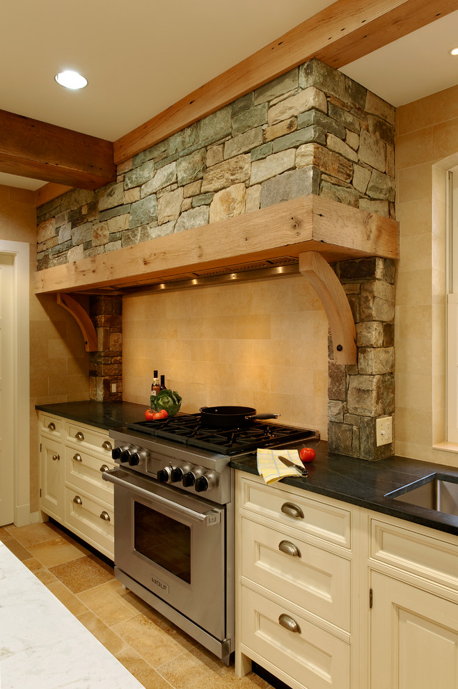 Country Inspired Rustic Kitchen - Rustic - Kitchen - DC Metro - by ...