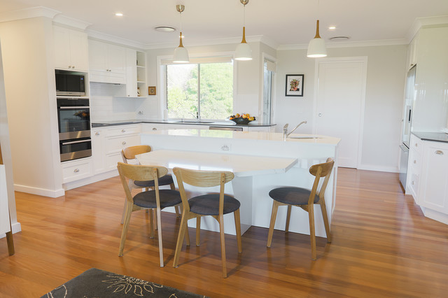 Country Kitchen with New Angles - Transitional - Kitchen - Sydney - by ...