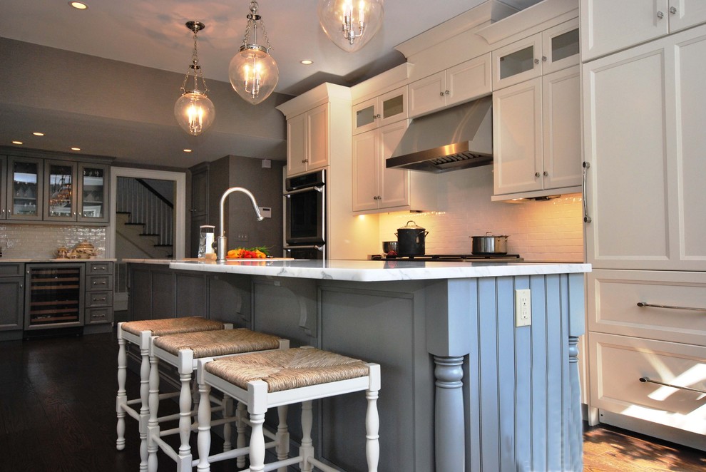 Country Manor - Contemporary - Kitchen - New York - by Tobias Design ...