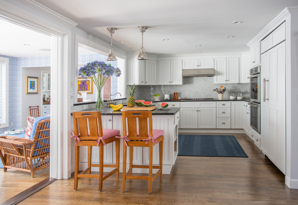 Court Street - Traditional - Kitchen - Boston - by Shor Home | Houzz
