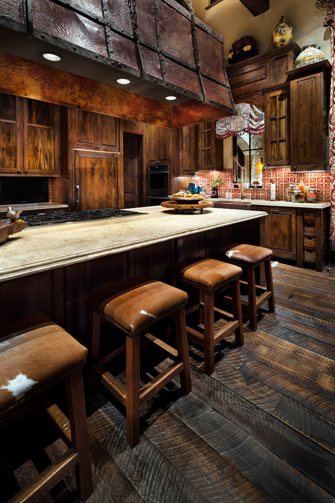 Courtyard Hacienda - Mediterranean - Kitchen - Austin - by chas ...