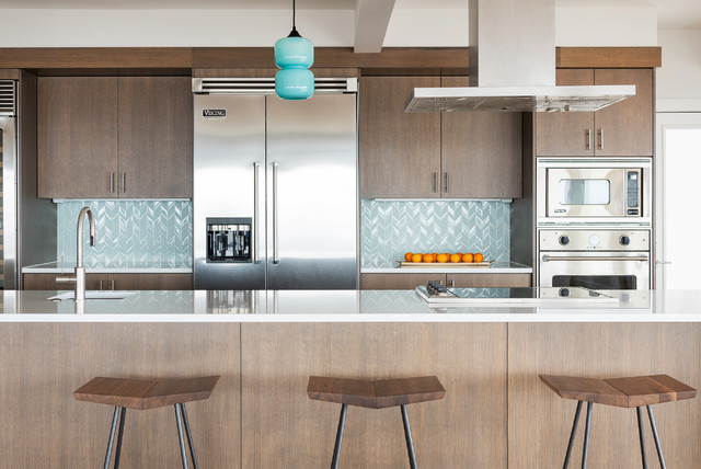 Cove Contemporary - Rooms with a View - Contemporary - Kitchen - Salt ...