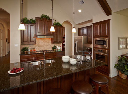 Coventry Homes - TIMARRON LAKES - Traditional - Kitchen - Houston - by ...