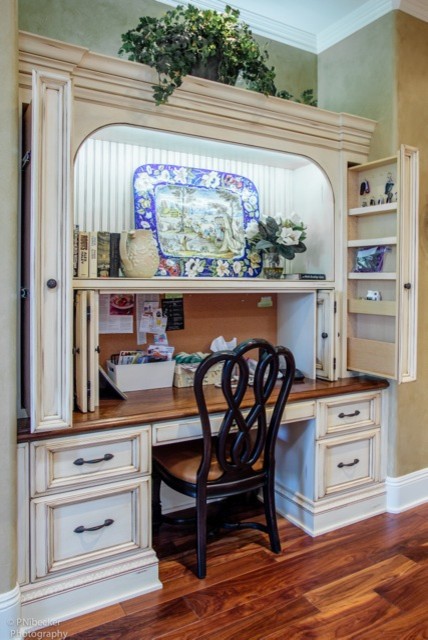 Cover the Clutter: Cabinets that keep you organized. - Mediterranean ...
