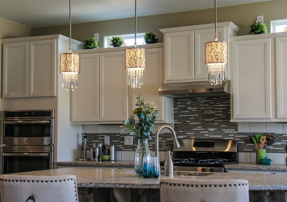 Covington Homes Model- The Palazzo - Beach Style - Kitchen - Denver ...