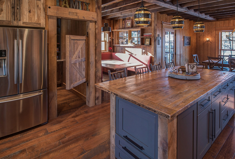 Cozy & Rustic Kitchen - Rustic - Kitchen - Minneapolis - by Lampert ...