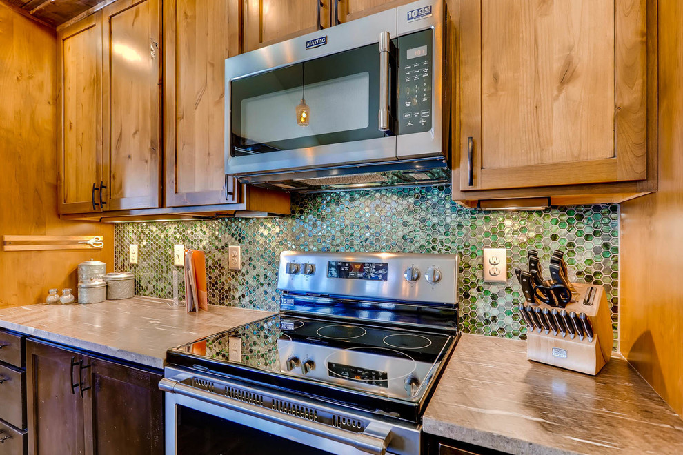 Cozy Canoe Cabin - Rustic - Kitchen - Denver - by Alpine Lumber | Houzz
