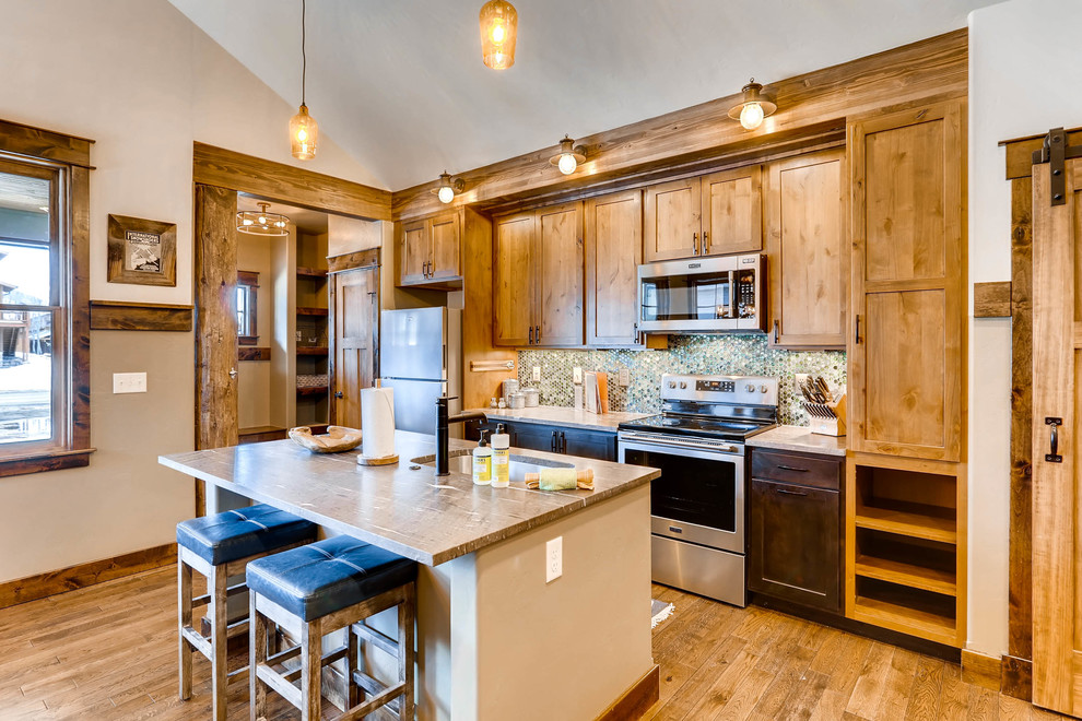 Cozy Canoe Cabin - Craftsman - Kitchen - Denver - by Cabin Architecture ...