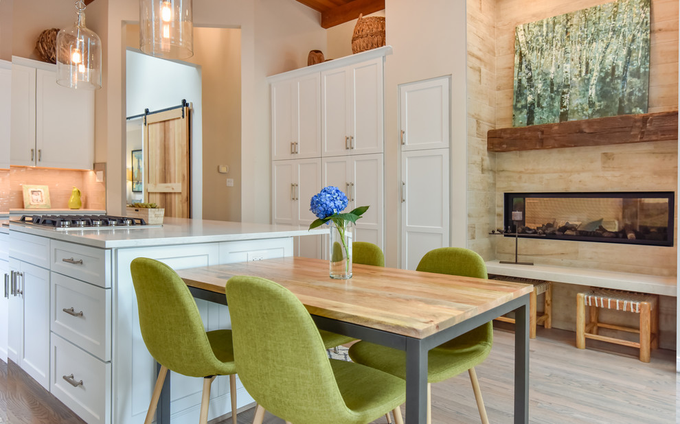 "Cozy Treehouse" in Reston, VA - Rustic - Kitchen - DC Metro - by BOWA ...