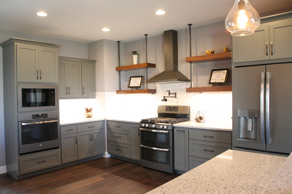 Craftsman Creation - Craftsman - Kitchen - Kansas City - by Salb Homes ...