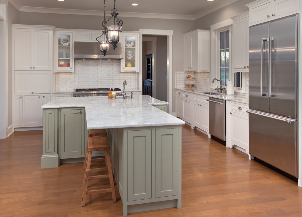 Craftsman Farmhouse - Craftsman - Cuisine - Columbus - par Melaragno ...