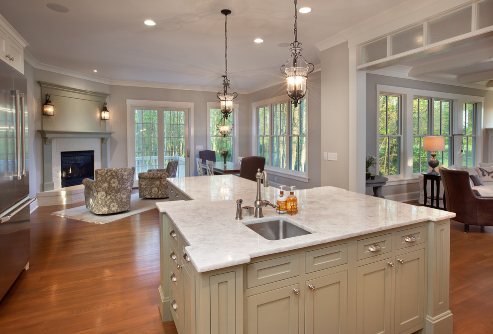 Craftsman Farmhouse - Craftsman - Kitchen - Columbus - by Melaragno ...