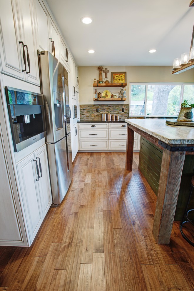 Craftsman \ Rustic masterpiece kitchen in Monrovia - Craftsman ...