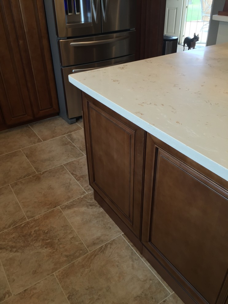 Craftsman Style Kitchen in Colton - Craftsman - Kitchen - Los Angeles ...