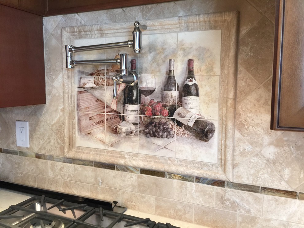 Craftsman Style Kitchen in Colton - Craftsman - Kitchen - Los Angeles ...