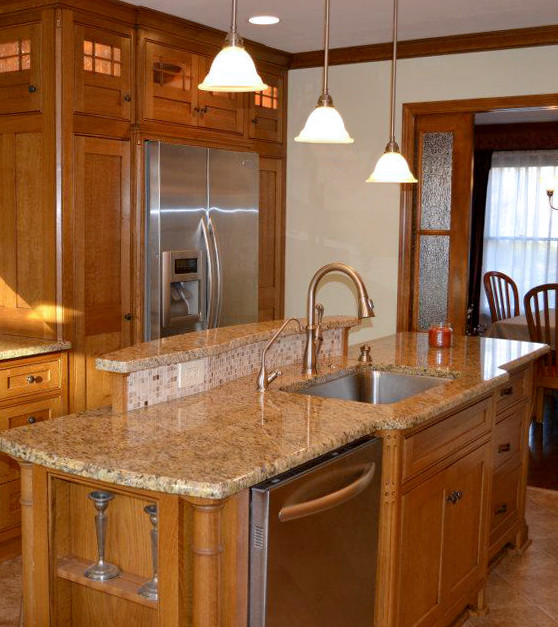 Craftsman Style Kitchen - Traditional - Kitchen - Other - by Kustom ...