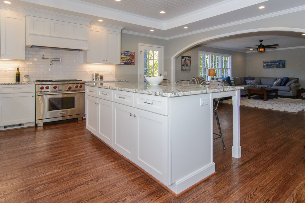 Crest Brook Kitchen and Living Room - Farmhouse - Kitchen - Birmingham ...