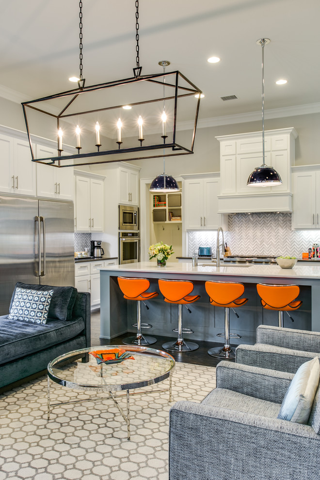 Crestover Traditional - Traditional - Kitchen - Dallas - by Shaddock ...