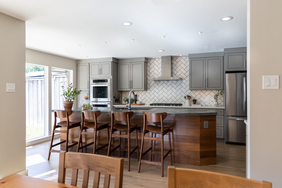 Crooked Oak Kitchen - Transitional - Kitchen - Dallas - by DSM ...