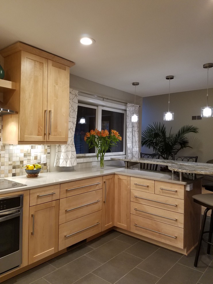 Crossover to a Contemporary Kitchen - Transitional - Kitchen - Other ...