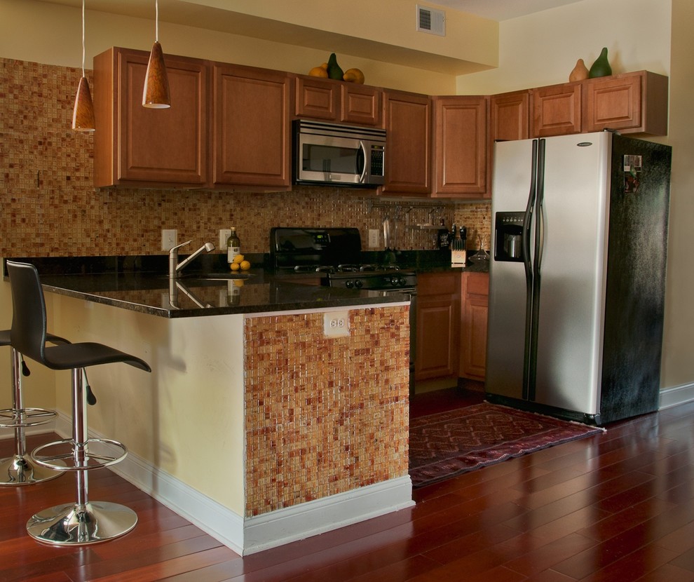 Cuban Bachelor Pad - Kitchen - Tropical - Kitchen - DC Metro - by Gray ...