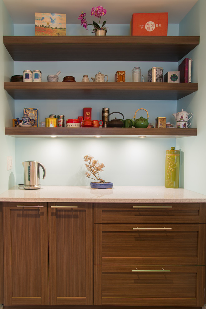 Cuisine contemporaine et lumineuse - Contemporary - Kitchen - Montreal ...