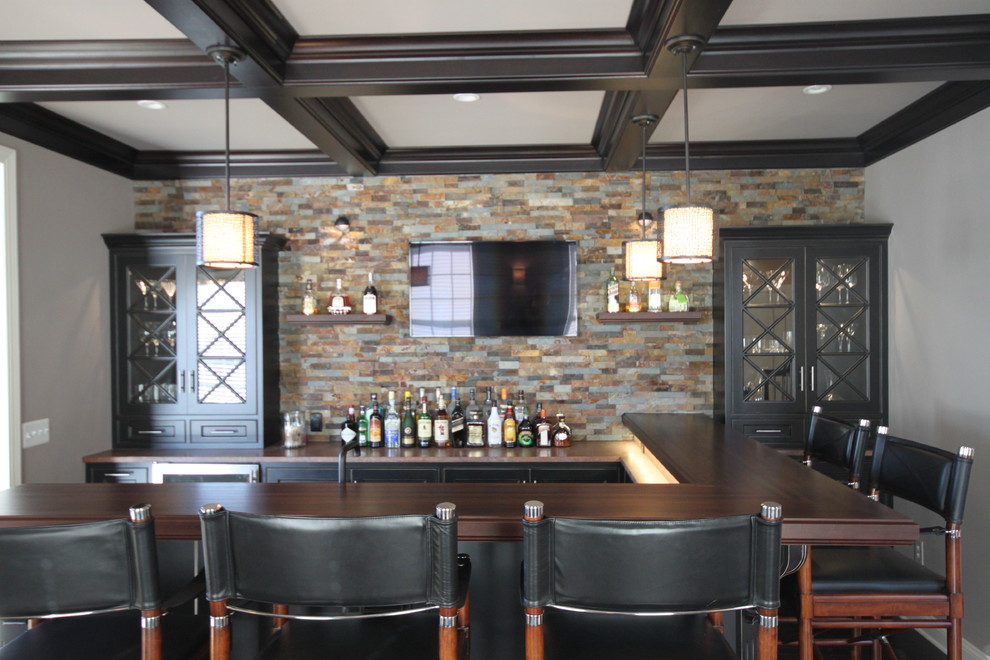 Custom Bar - Modern - Home Bar - New York - by Joseph Pastore Custom ...