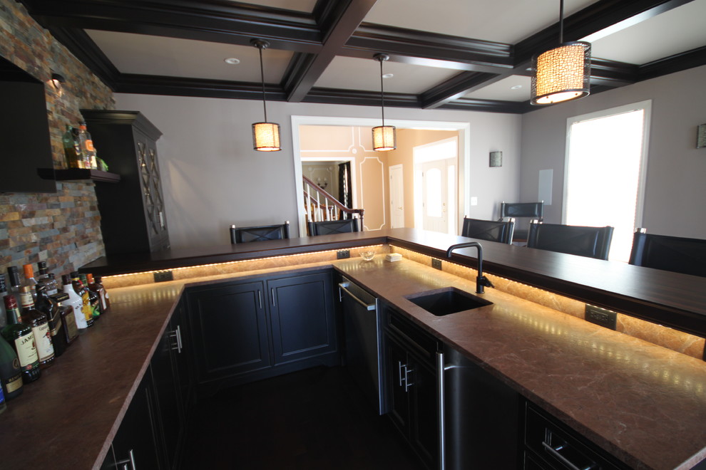 Custom Bar - Modern - Kitchen - New York - by Joseph Pastore Custom ...