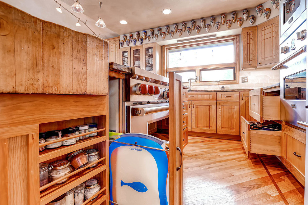 Custom Boulder Kitchen with Creative Amenities - Craftsman - Kitchen ...