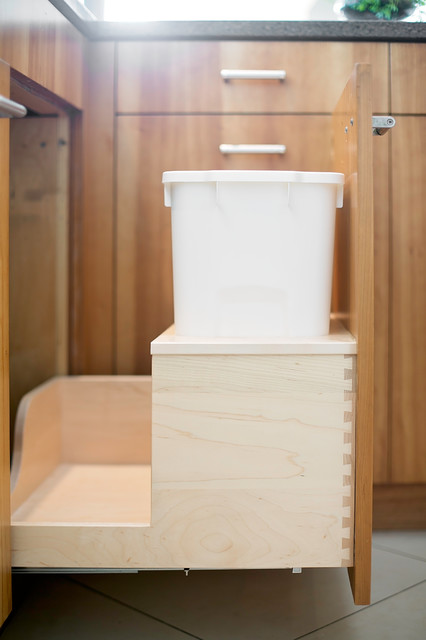 Custom Cabinet Drawers & Pull-Out Systems - Contemporary - Kitchen ...