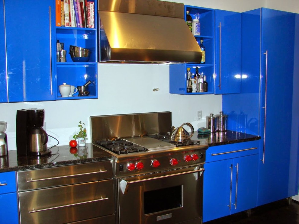 Custom cabinets for the chief - Eclectic - Kitchen - New York - by ...