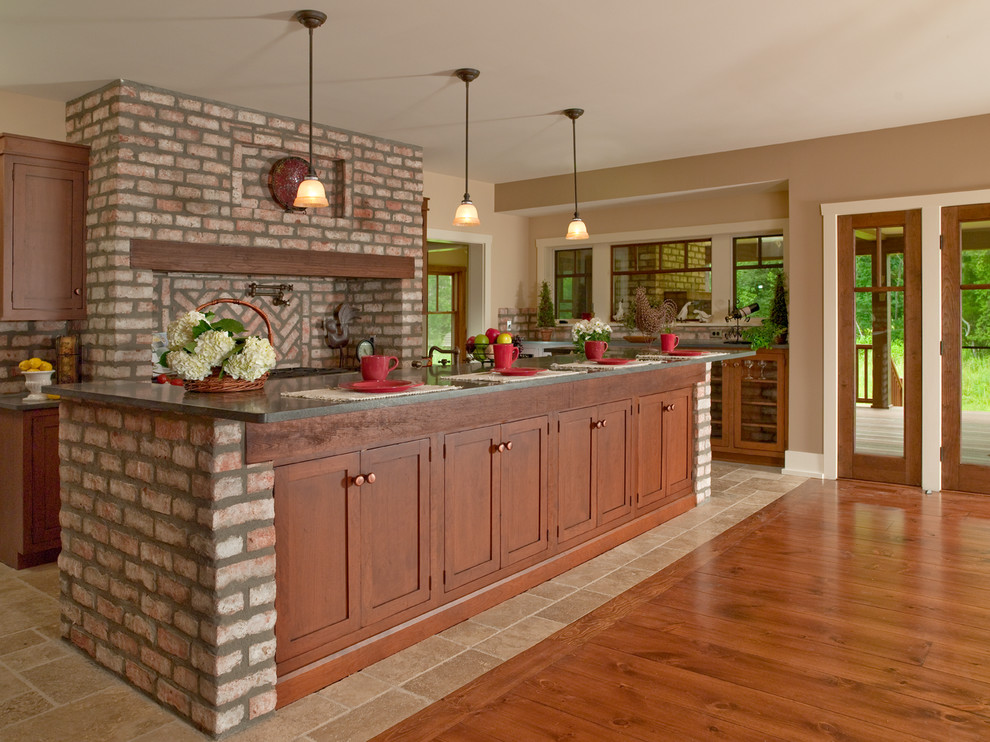 Custom Craftsman - Farmhouse - Kitchen - New York - by Riverhead ...