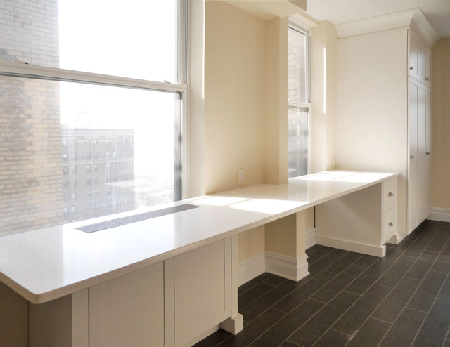 Custom Extended PTAC Cover as an Extra Countertop - Clásico renovado ...