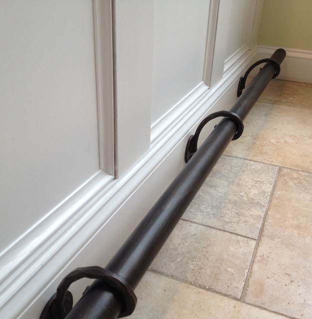 Custom foot rail - Classique - Cuisine - Philadelphie - par Ironfire ...