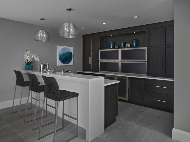 Custom Granite Bar & Countertops - Eclectic - Kitchen - Detroit - by ...