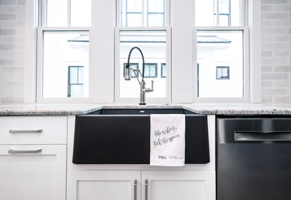 custom home, autumn hall - Beach Style - Kitchen - Other - by PBC ...