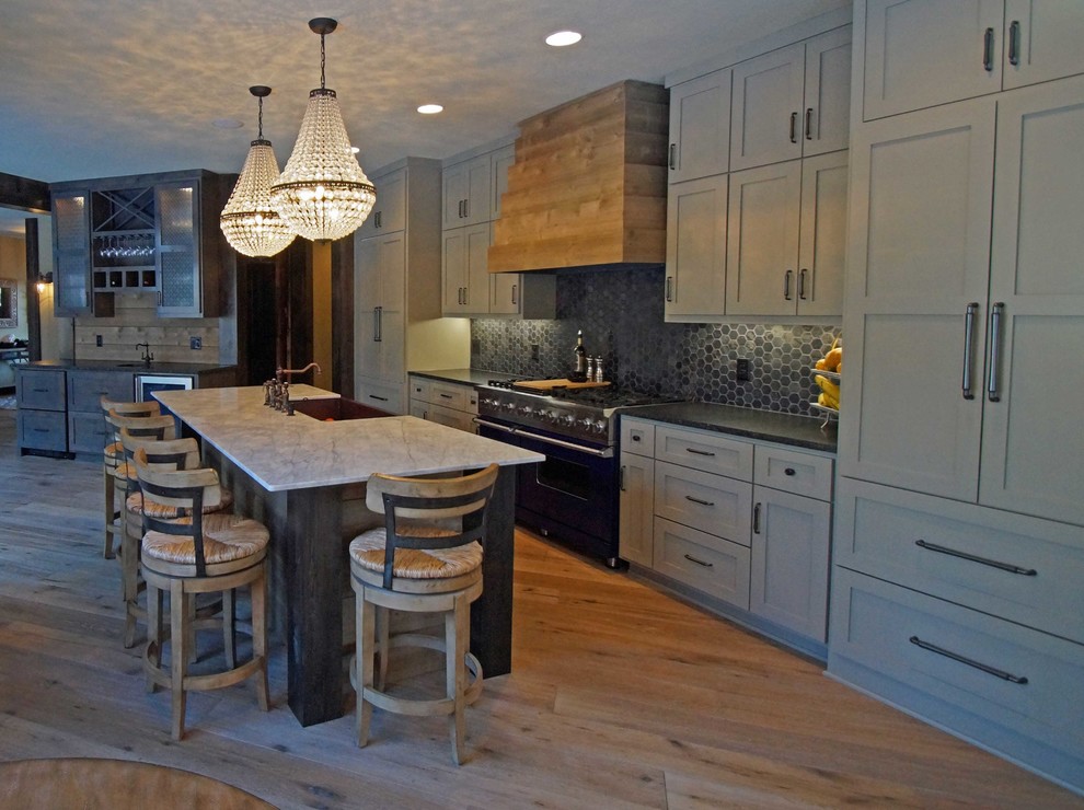 Custom Home - Modern - Kitchen - Minneapolis - by Watermark Design ...