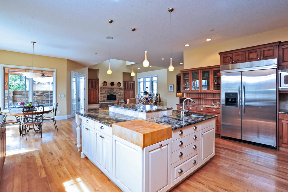 Custom Home White Hawk Ranch - Rustic - Kitchen - Denver - by Built by ...