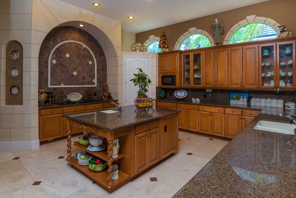 Custom Homes By Mercedes Premier Homes - Mediterranean - Kitchen ...