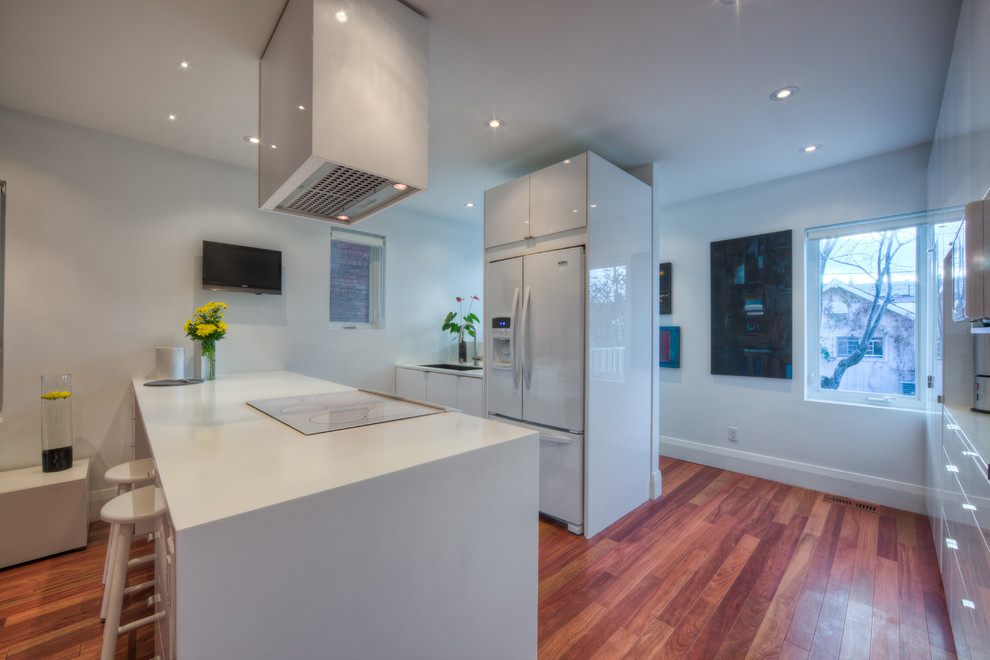 Custom Ikea kitchen - Contemporain - Cuisine - Toronto - par TS KITCHEN ...