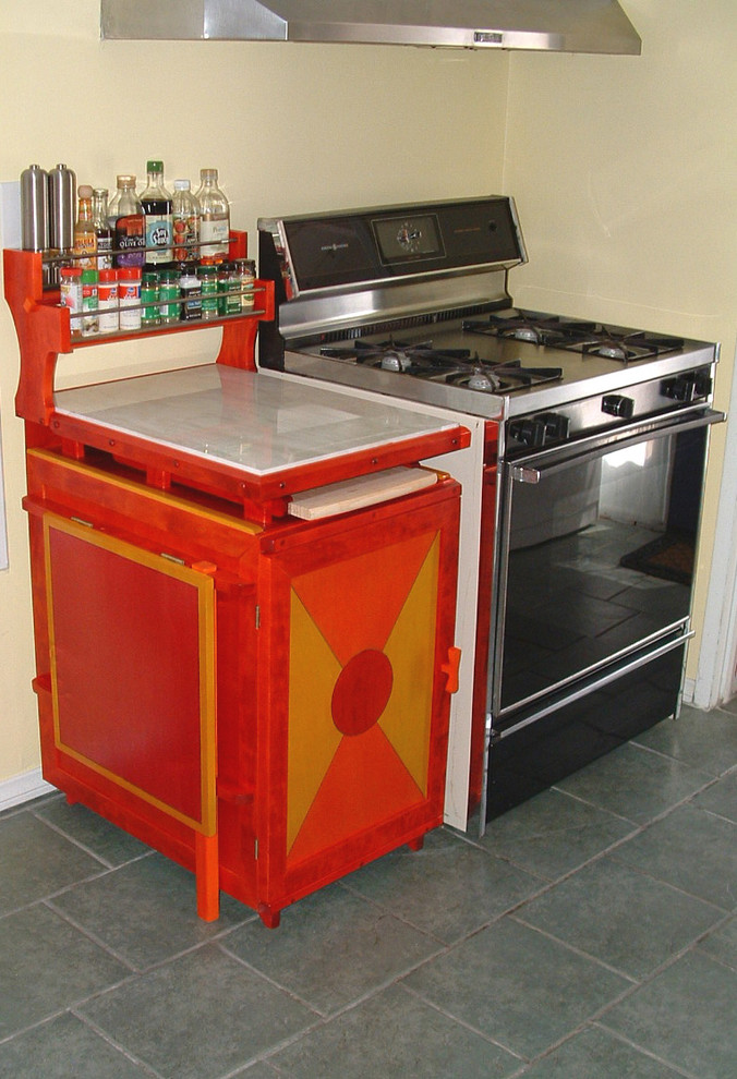 Custom Kitchen Block - Contemporary - Kitchen - Los Angeles - by Art to ...