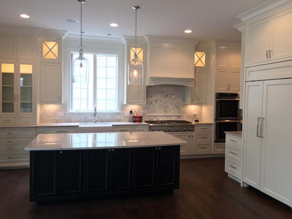 Custom Kitchen Cabinets - Rustic - Kitchen - Chicago - by Crooked Oak ...