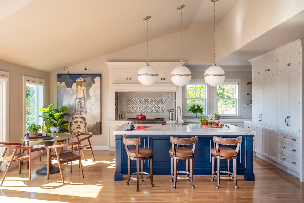 Custom kitchen for the home chef - Transitional - Kitchen - Boston - by ...