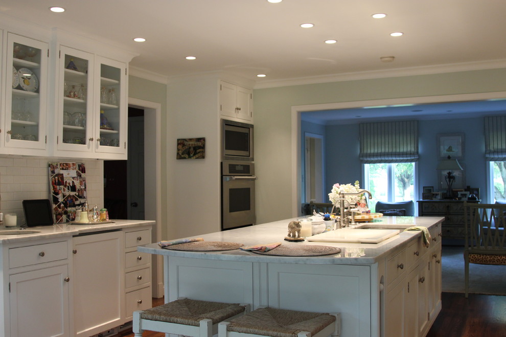 Custom Kitchen with Bump-out Addition - Traditional - Kitchen - DC Metro - by Peterson ...