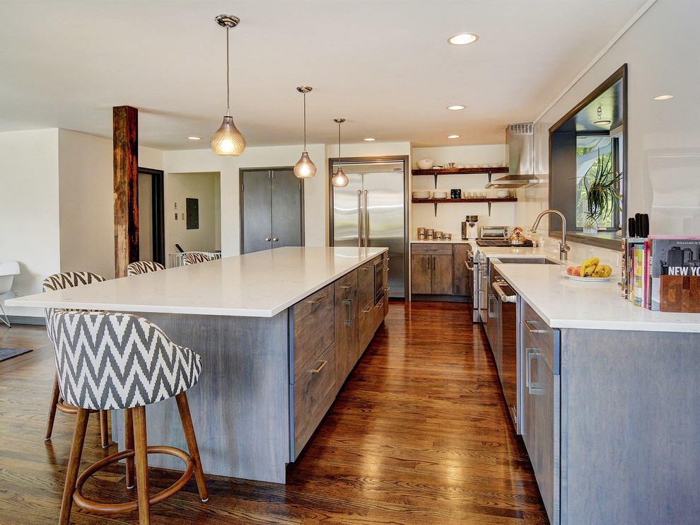Custom Kitchens - Midcentury - Kitchen - Newark - by CBH Architects | Houzz
