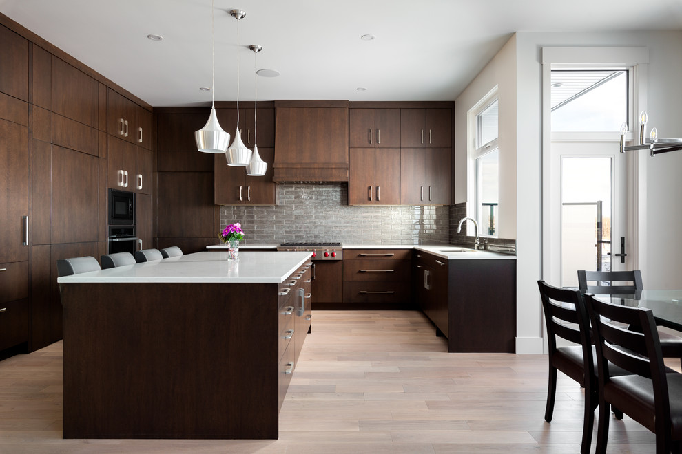 Custom Kitchens - Contemporary - Kitchen - Calgary - by Elegant ...